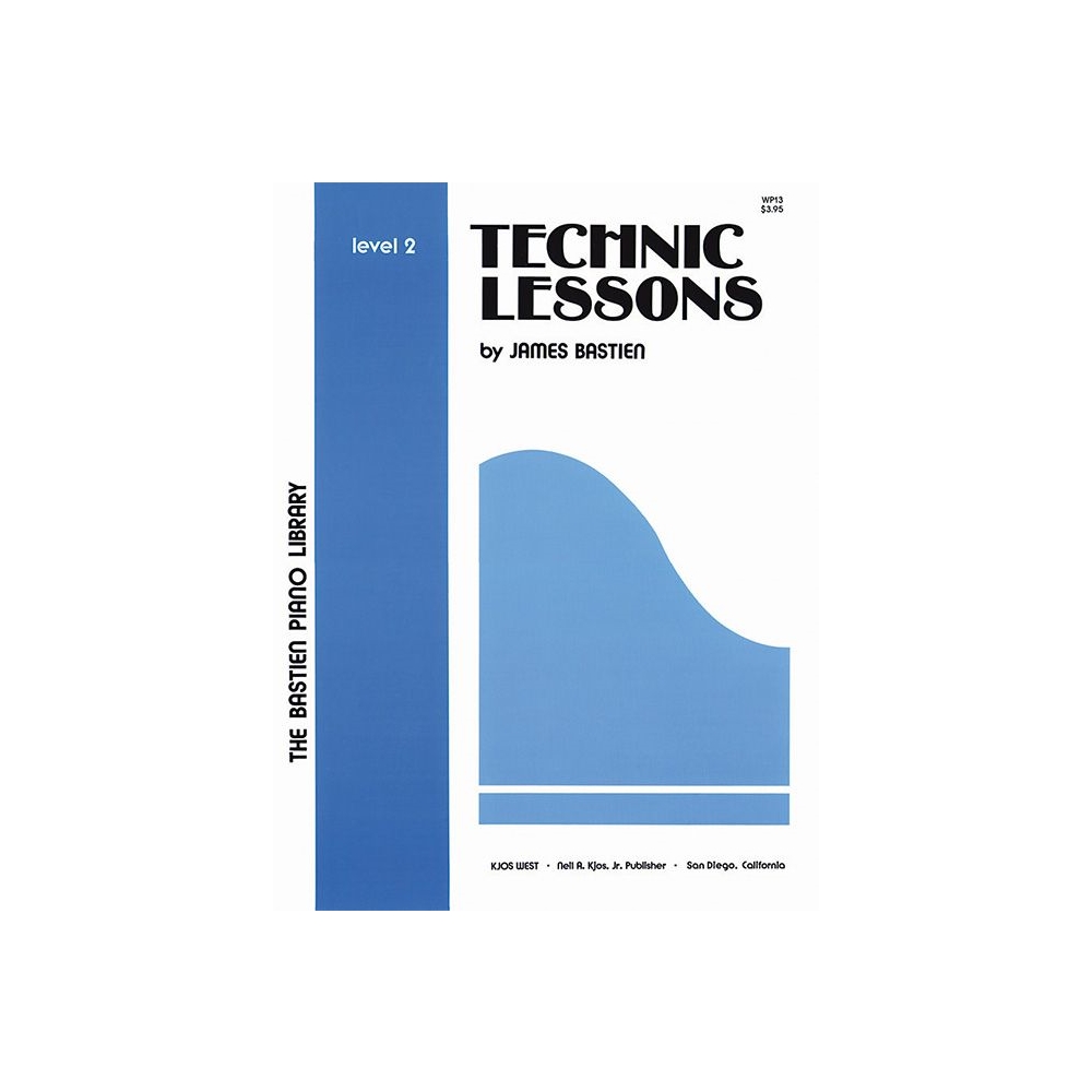 Bastien Piano Library Technic Lessons Level 2