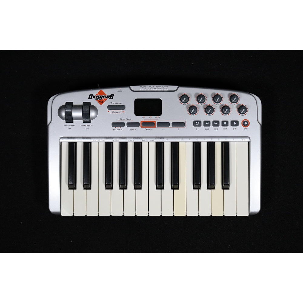 M audio oxygen 8 v2 25 key usb midi controller - menpilot